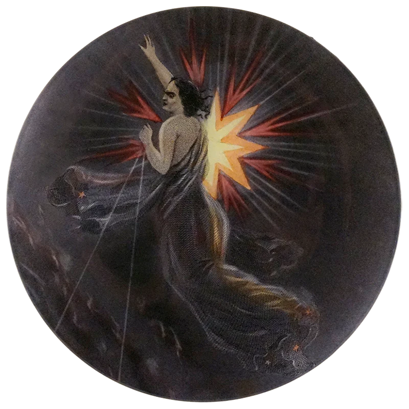 The Devil Comet Dish 10"