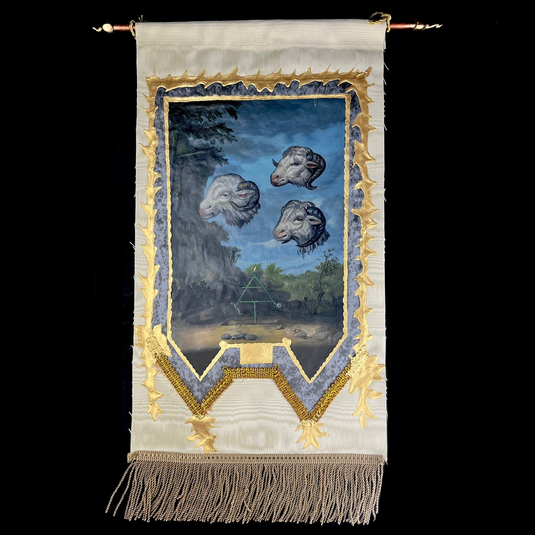 Three Rams Heads Flag